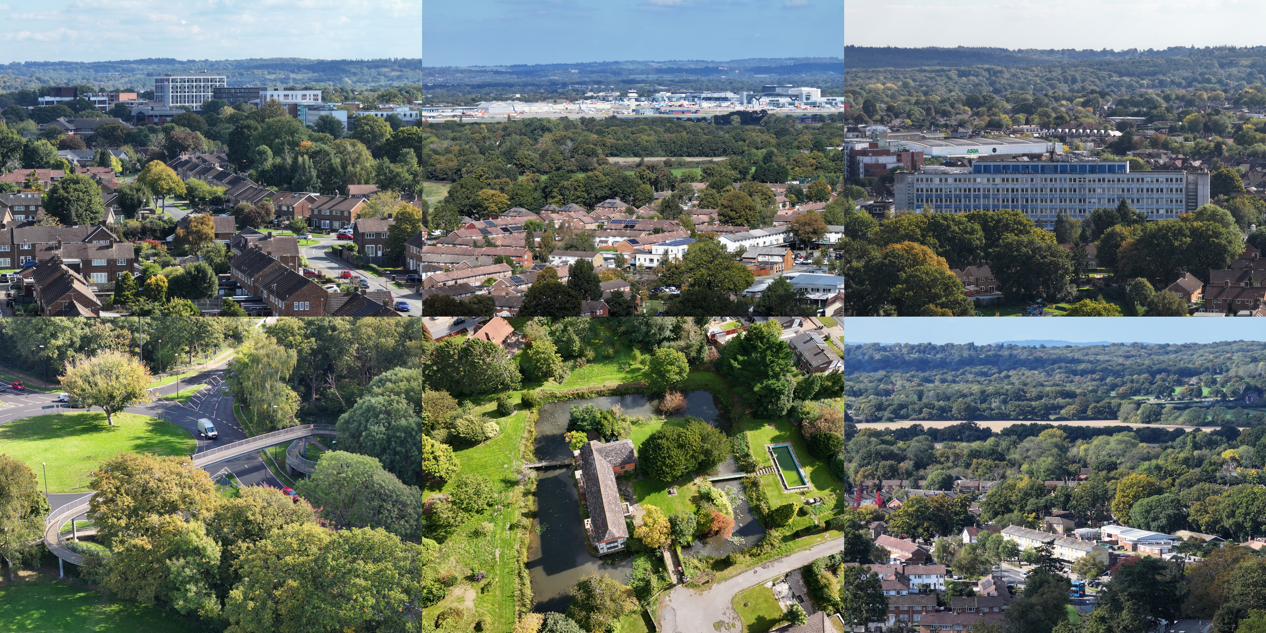 Ewhurst Playing Fields, Ifield, Crawley - 30 September 2025 - 72 aerial ...